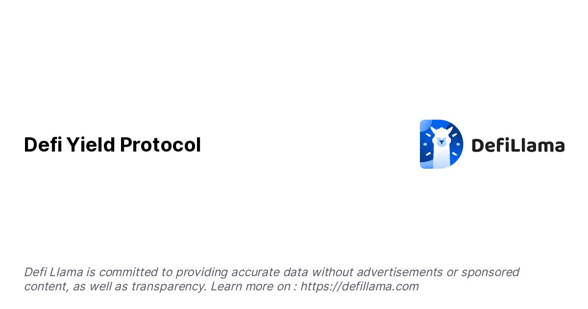 Defi Yield Protocol